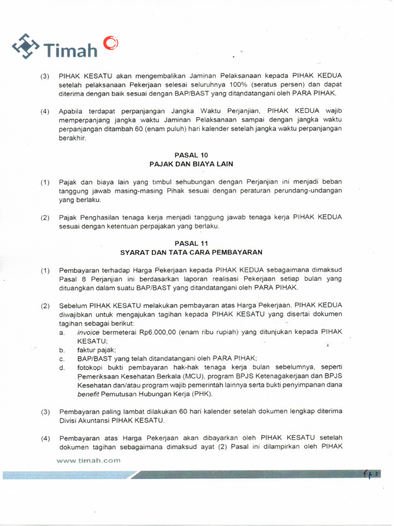 Tanda Terima PP 2118 | PDF
