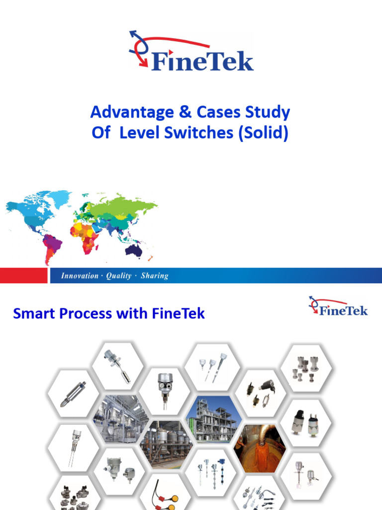 Level Switches: Features & Case Studies | PDF | Mill (Grinding) | Switch