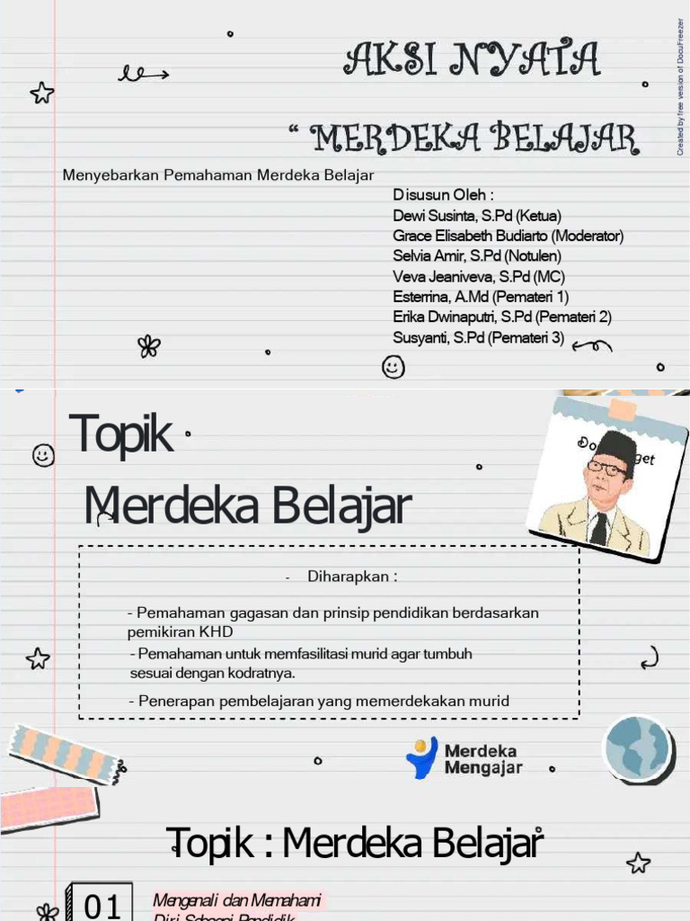 Pemahaman Merdeka Belajar untuk Pendidik | PDF | Pengembangan Diri ...