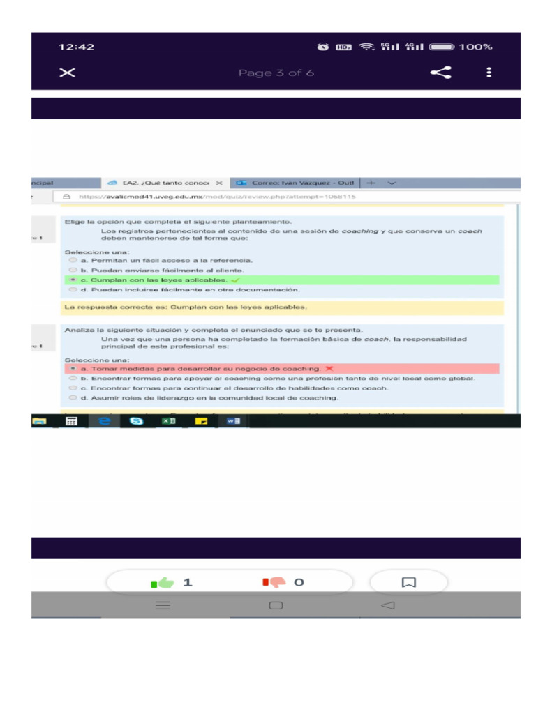 Examen Coaching Ea1 | PDF