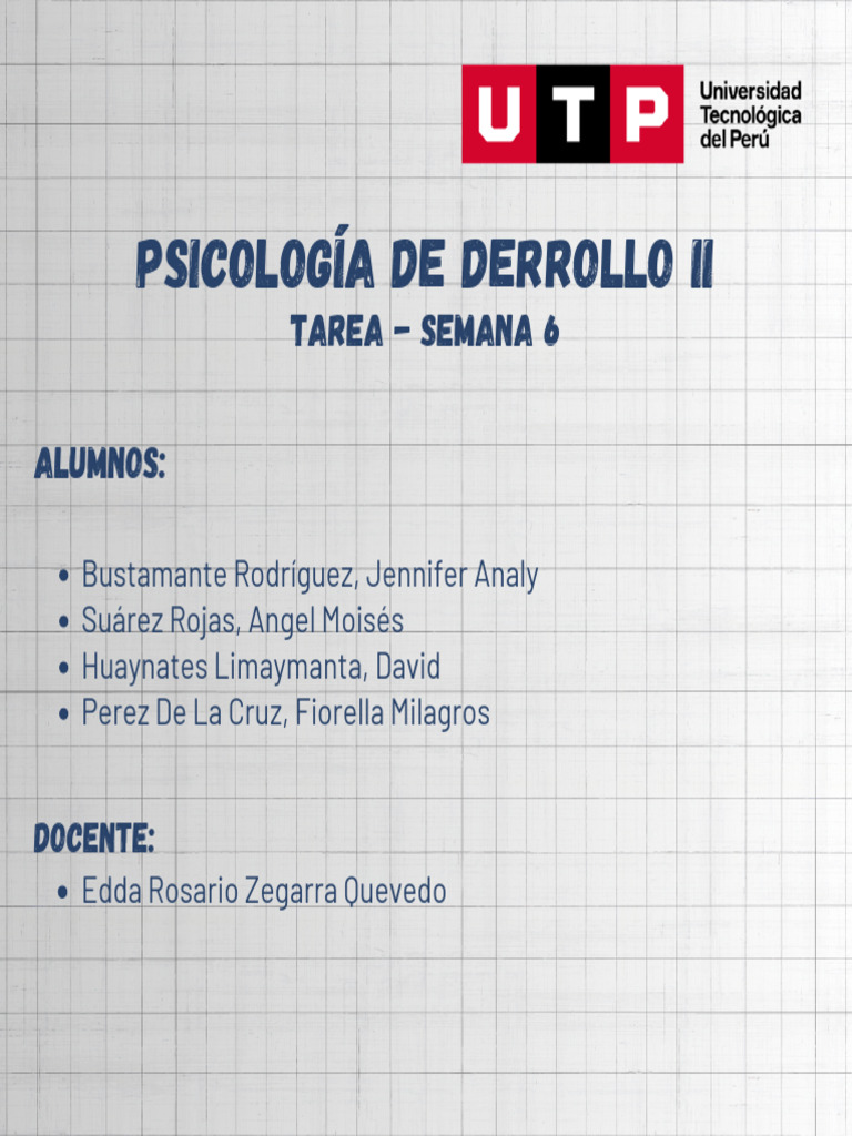 PSICOLOGIA DEL DESARROLLO 2 ACTIVIDAD EN CLASE | PDF | Sicología | Cognición