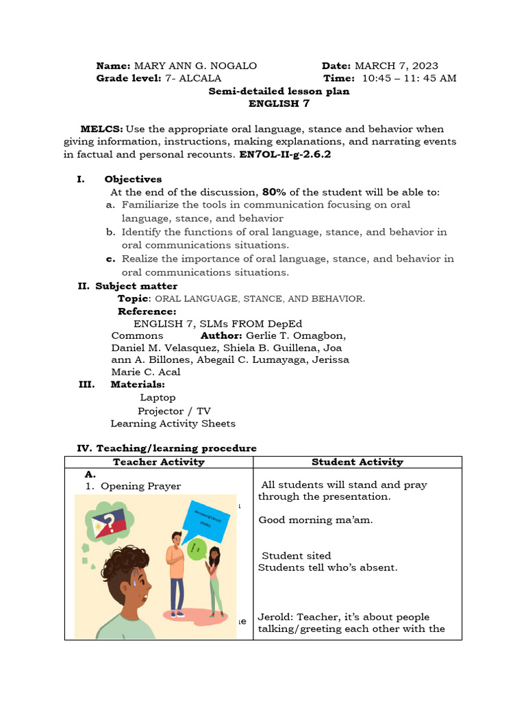 Oral Communication Skills | PDF | Communication | Human Communication