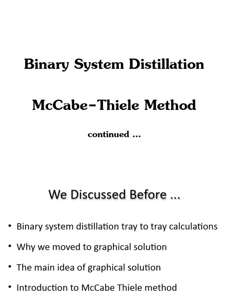 Distillation by McCabe Thiele Method 2 | Download Free PDF | Phases Of ...