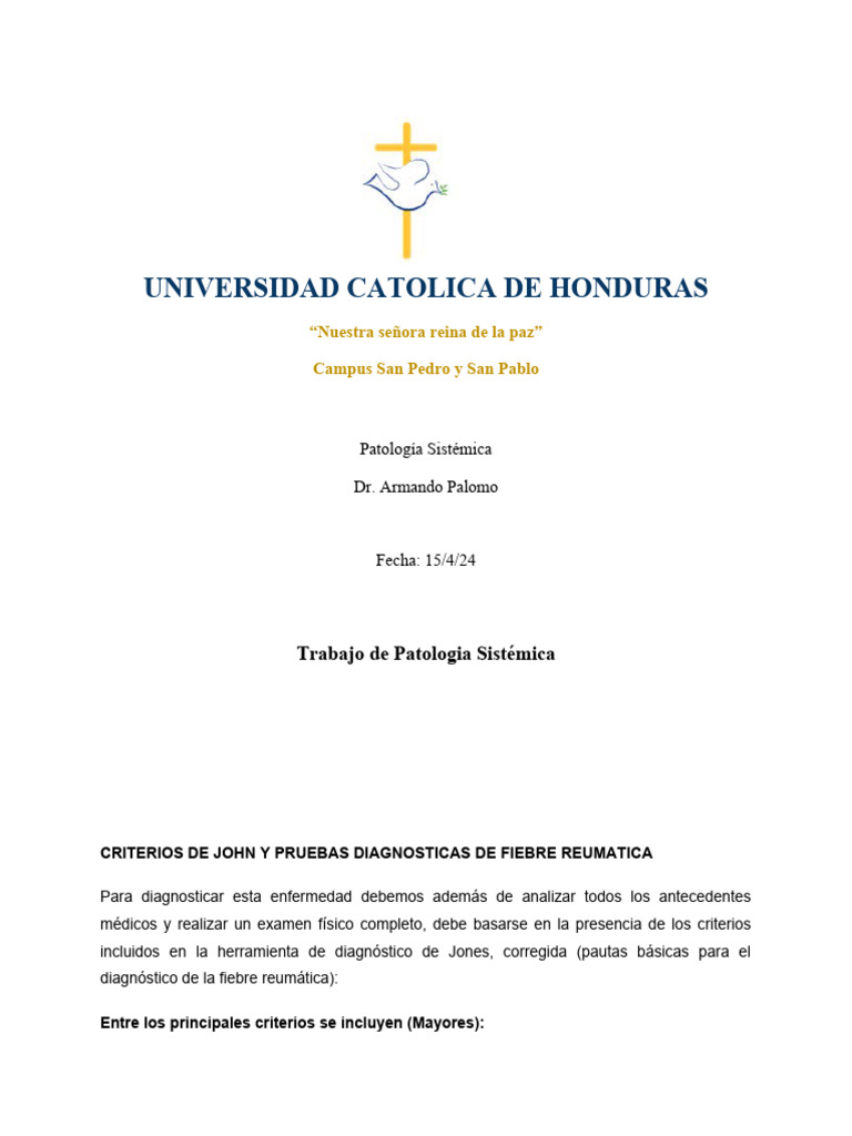 Ultima Tarea | PDF | Terapia | Medicina CLINICA