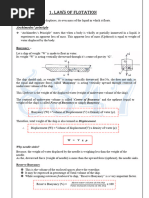 Ship Displacement and FWA Calculations | PDF | Ships | Shipbuilding