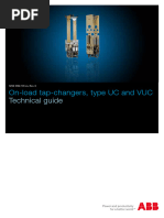 OLTC - Type - VUC - Technical Guide - en | PDF | Transformer | Switch