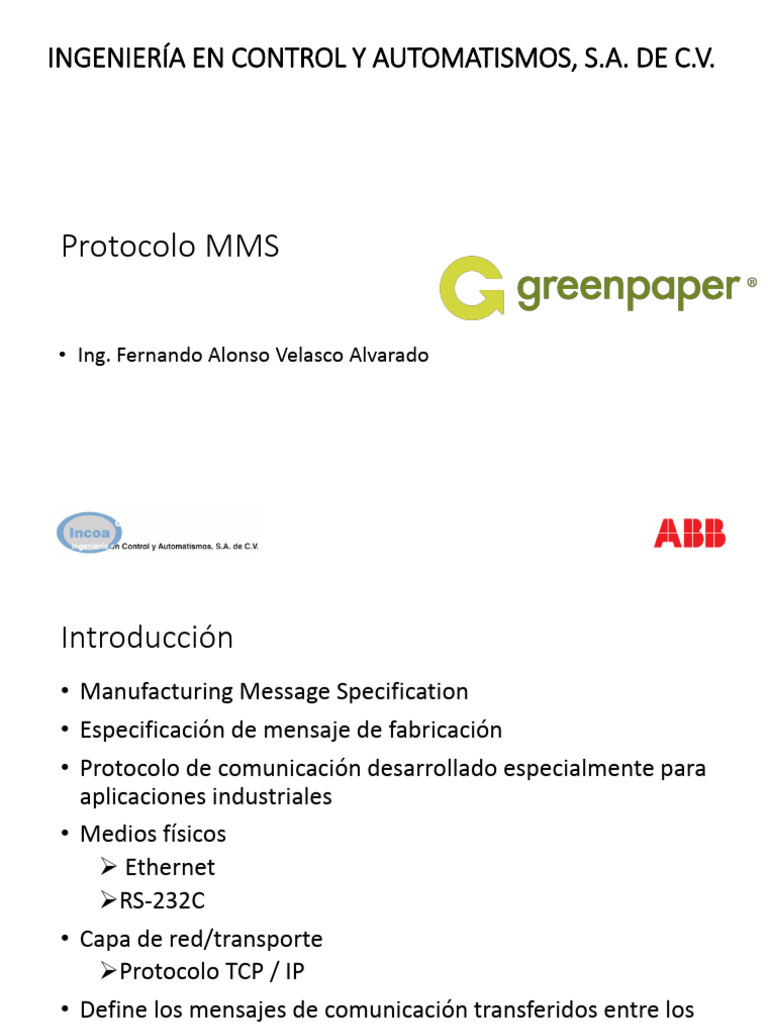 Protocolo MMS | PDF
