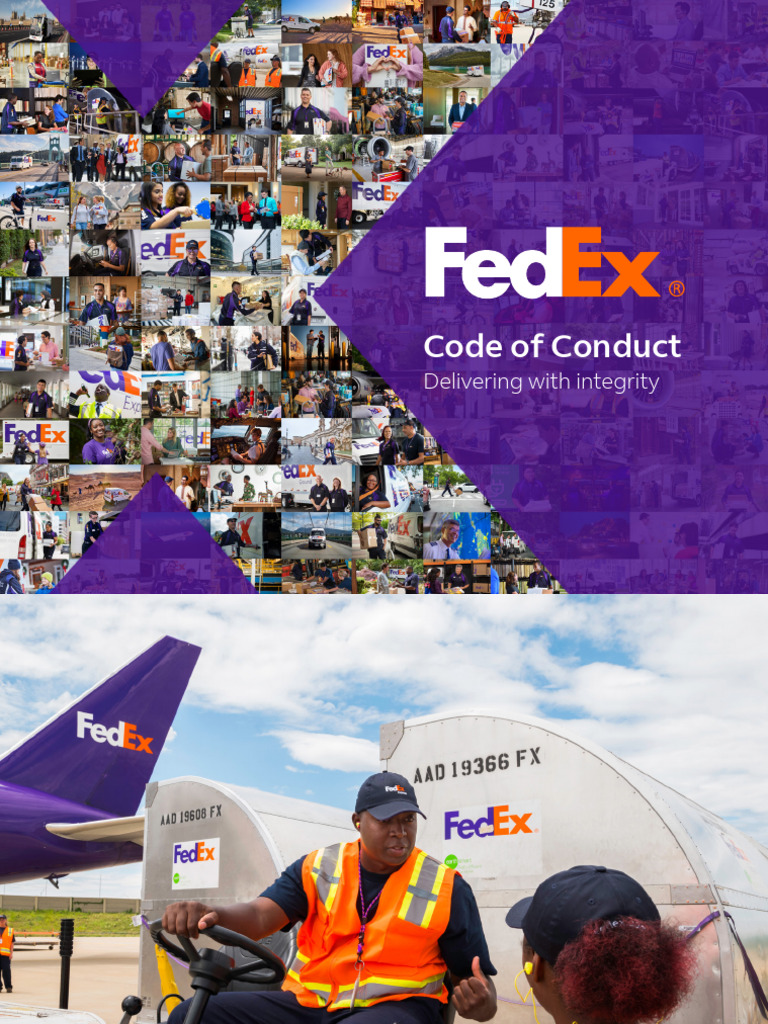 FedEx Code of Conduct Overview | PDF | Bribery | Corruption