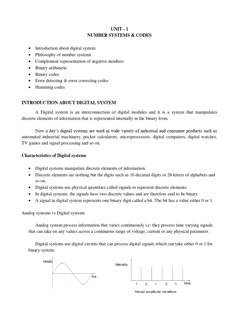 Digital Logic | PDF | Subtraction | Digital Electronics