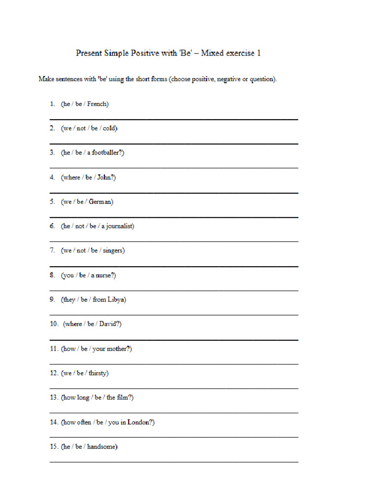 Ingrid-Pres Simple | PDF