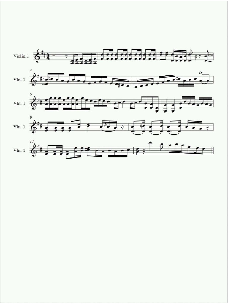 BUENO ES DIOS VIOLIN | PDF