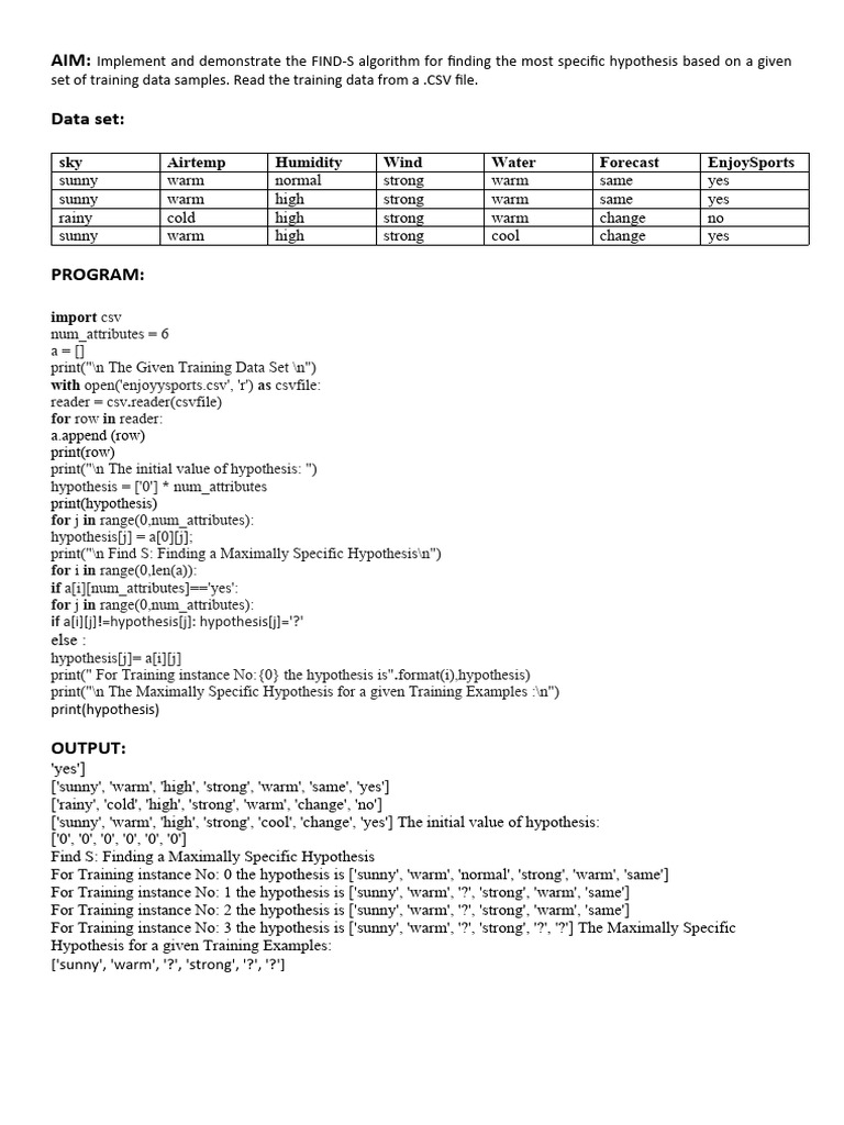 ML Lab | PDF | Statistical Classification | Statistics ML Lab | PDF | Statistical Classification | Statistics