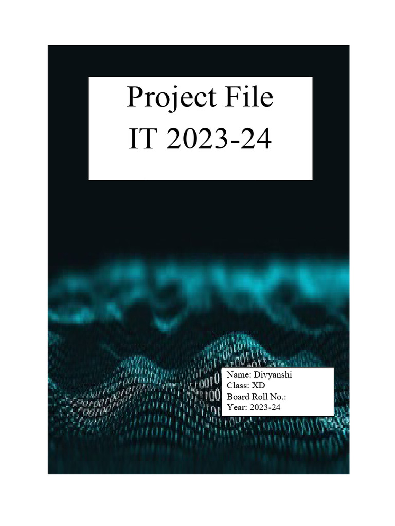 Project File It | Download Free PDF | Table (Database) | Databases