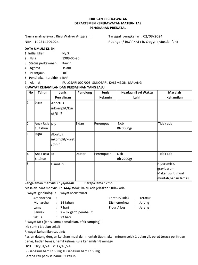 Askep Heg | PDF | Sains & Matematika | Gaya Hidup