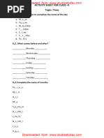 CBSE Class 2 Maths Practice Worksheets (124) - Shapes | PDF | Shape ...