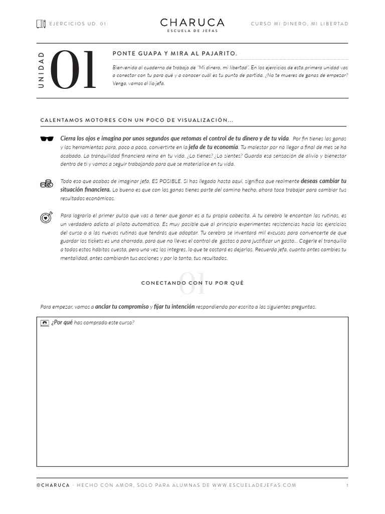 MDML Ejercicios Unidad01 | PDF | Presupuesto | Finanzas personales