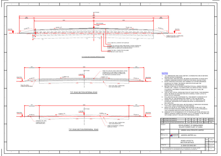 25 - Civil Drawing for Road | PDF | Civil Engineering | Earth Sciences