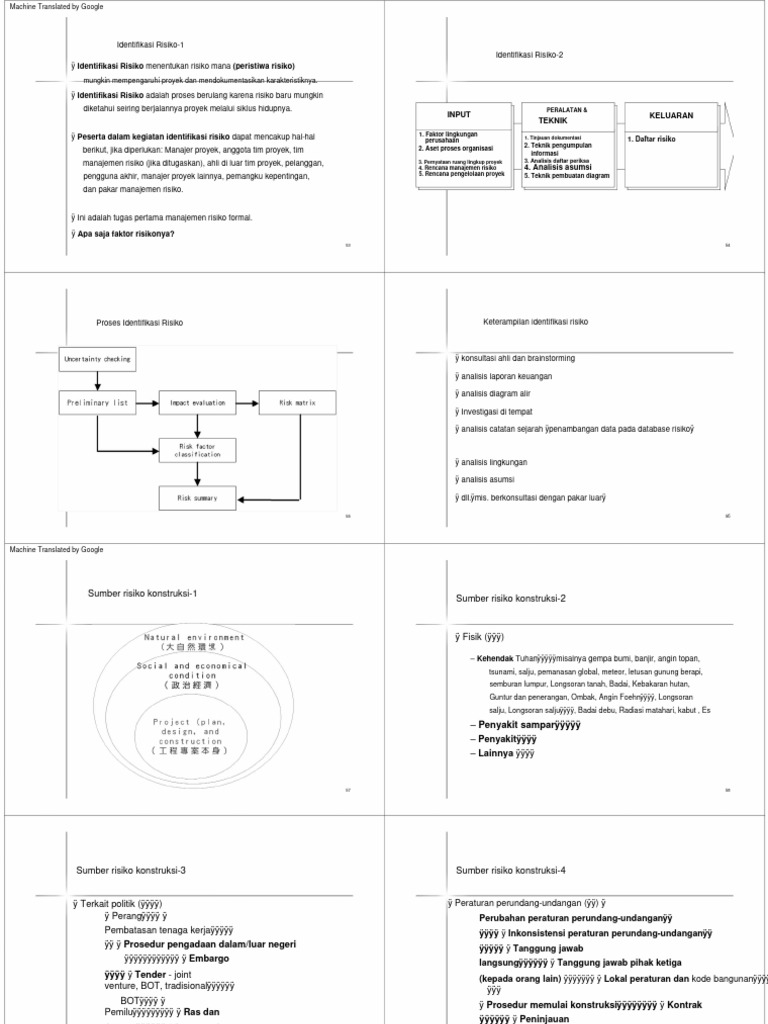 Risk Identification | PDF