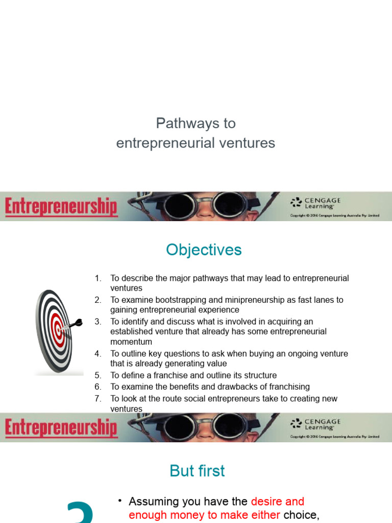Frederick 4e - PP - Ch05 - Week - 4 | PDF | Entrepreneurship | Franchising