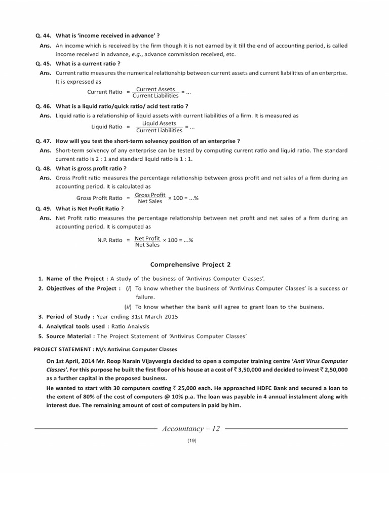 Comprehensive Project | PDF