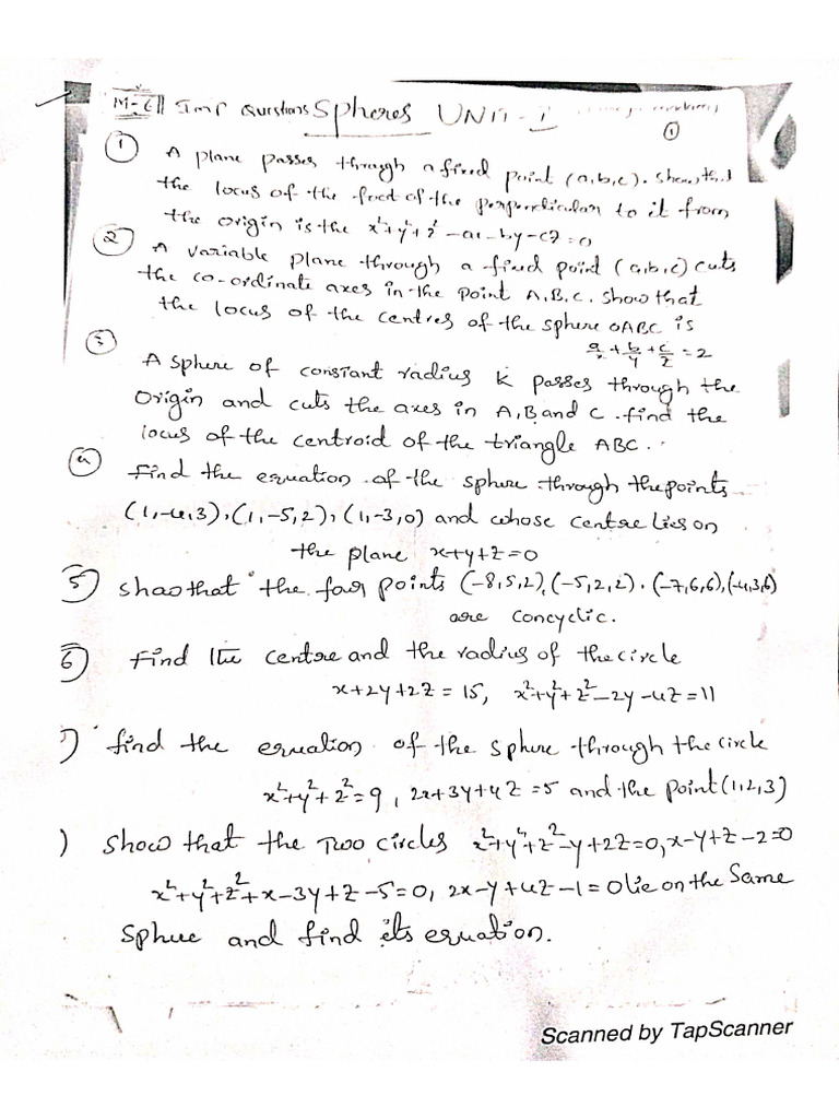 Maths Imp 6th Sem | PDF