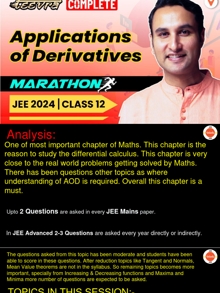 Applications Of Derivatives Pdf Derivative Differential Calculus