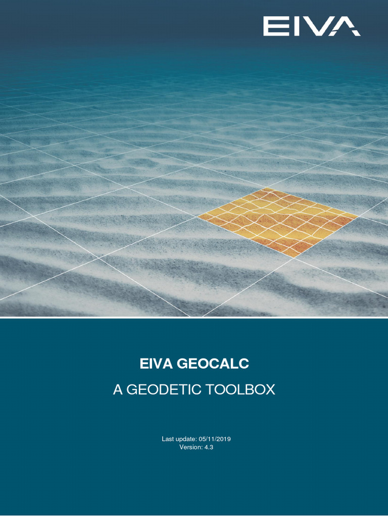 NaviPac GeoCalc A Geodetic Toolbox | PDF | Latitude | Geodesy