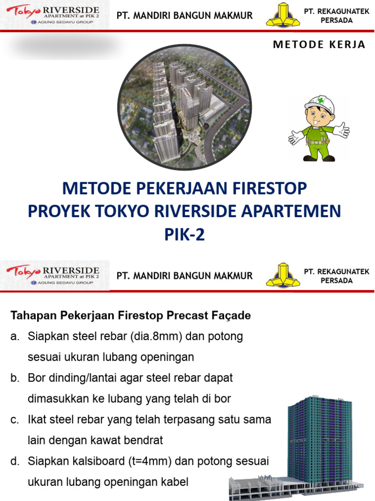 Metode Pekerjaan Firestop | PDF | Griya & Taman | Sains & Matematika