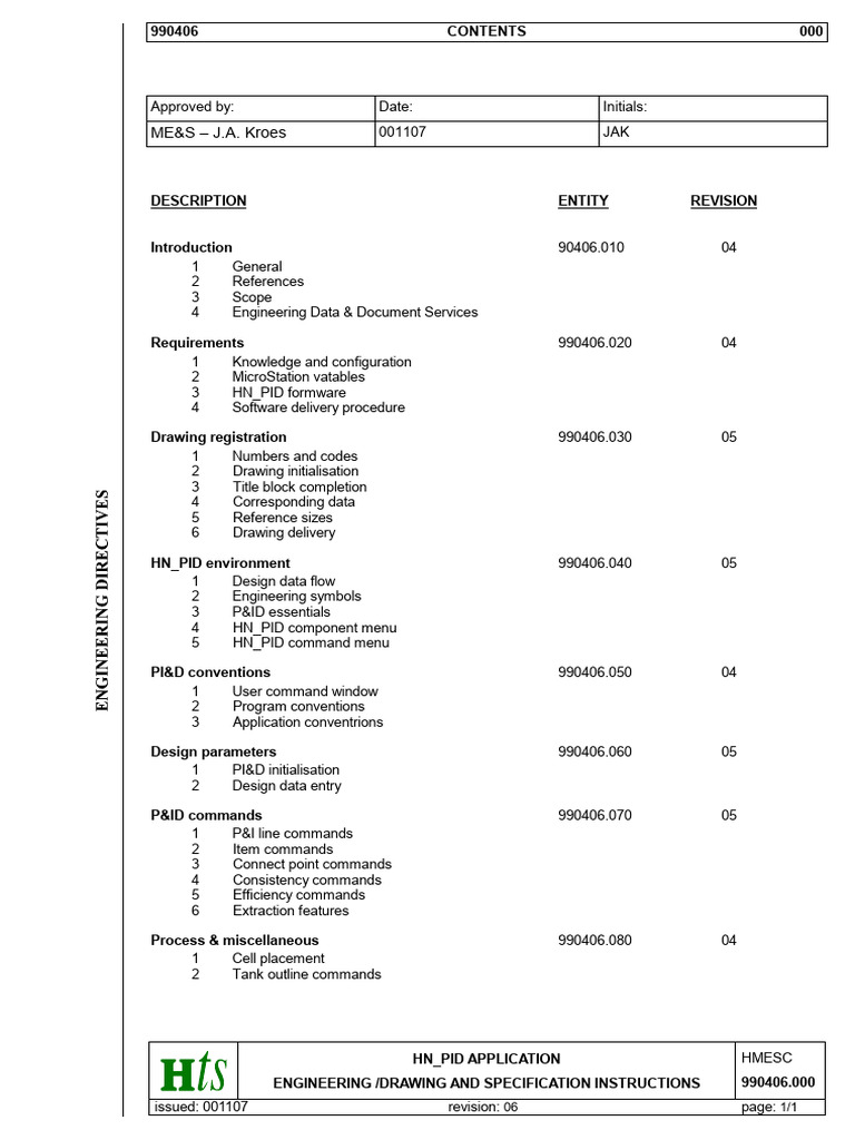 HN_PID CAD Application Guidelines | PDF | Menu (Computing ...