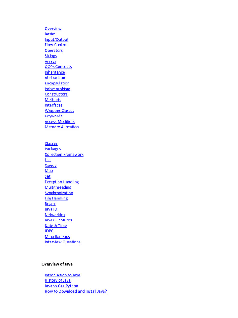 Java Tutorial | PDF | Class (Computer Programming) | Method (Computer Programming)