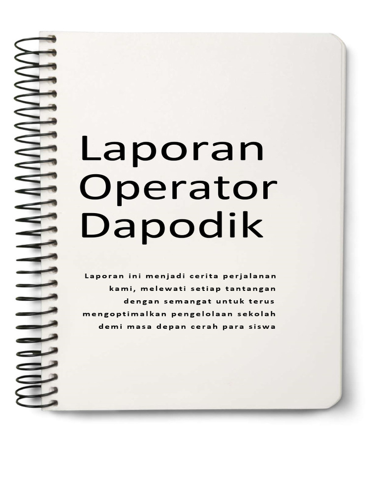 Laporan Operator Dapodik SD Negeri 076731 Teluk Limo | PDF | Karier ...