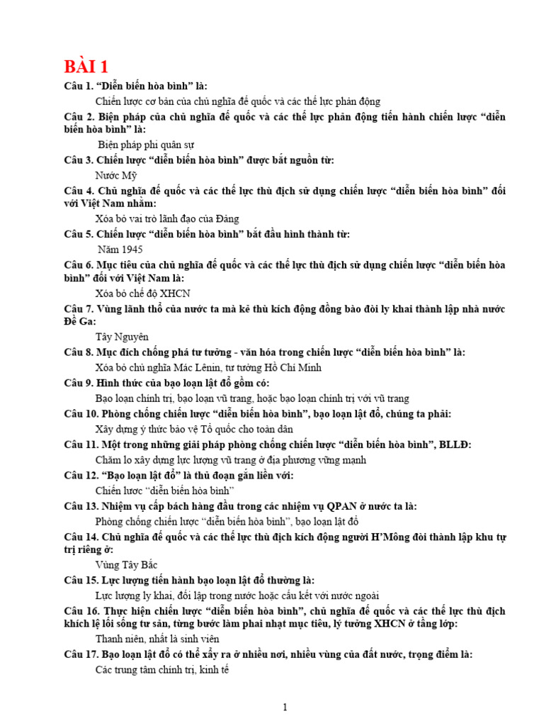 Ôn tập GK và CK qp2 | PDF