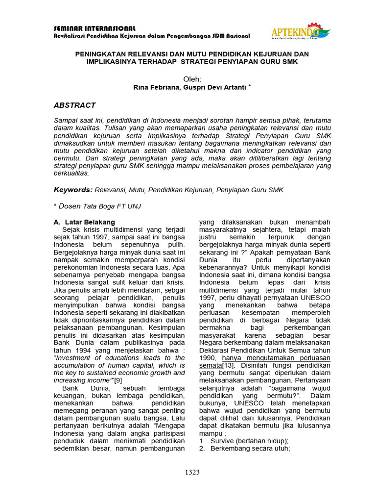 Rina Febriana, Guspri Devi Artanti - UNJ | PDF