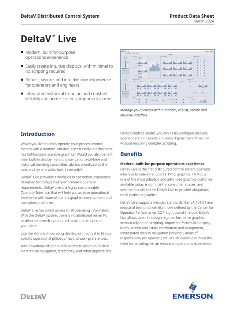 product-data-sheet-deltav-live-deltav-en-3869350 | PDF | World Wide Web ...
