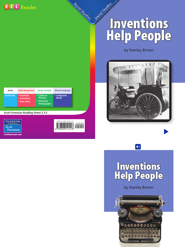 Inventions Help People | PDF | Writing | Written Communication