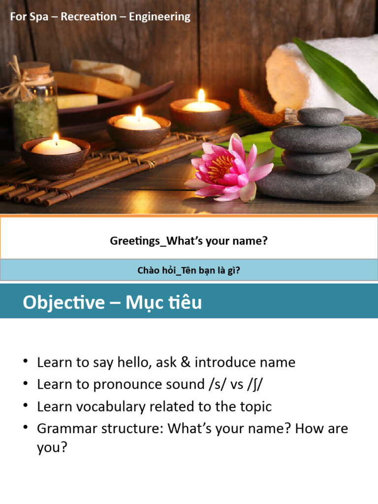 Lesson 1 Greetings Done Pdf