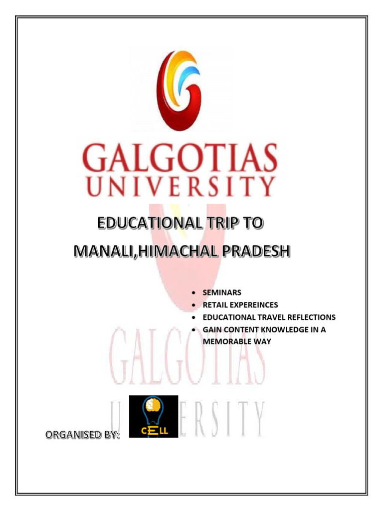 Galgotias University | PDF | Travel