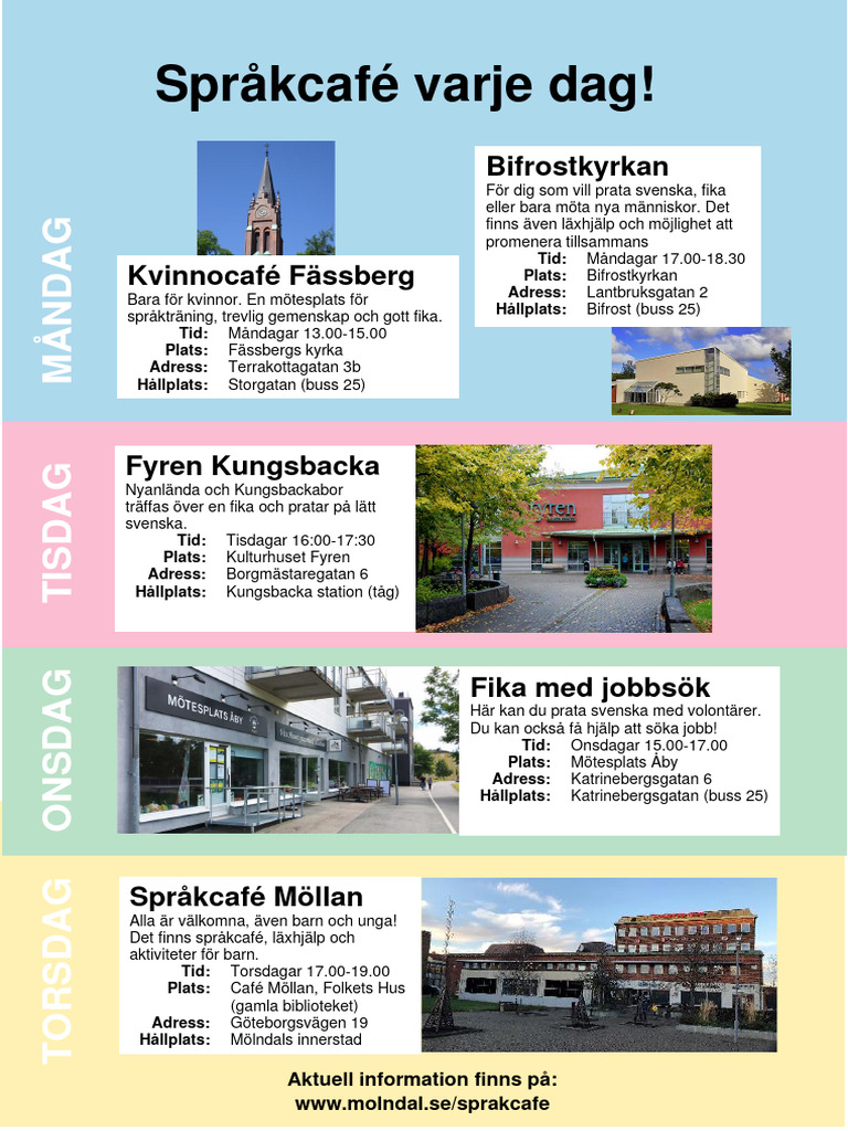 Affisch Språkcafe ht2022 | PDF