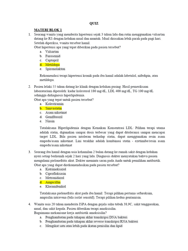 Soal Soal Apoteker | PDF