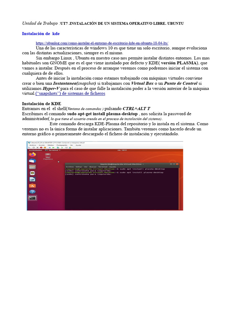 Configuración Básica Ubuntu | PDF | Archivo de computadora | Ingeniería Informática