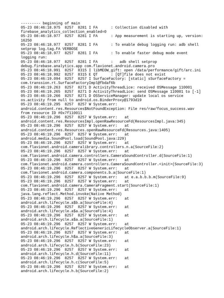 Log Cat 1716443178881 Pdf Java Programming Language Computer Science