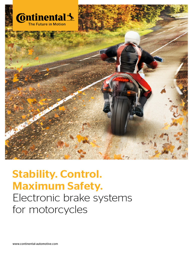 Continental EBS Motorcycle EN | PDF | Anti Lock Braking System | Brake