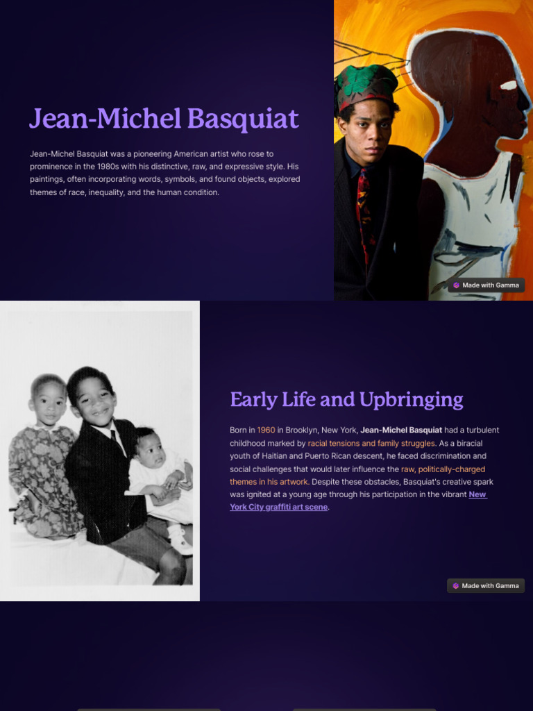 Jean Michel Basquiat | PDF | Classics