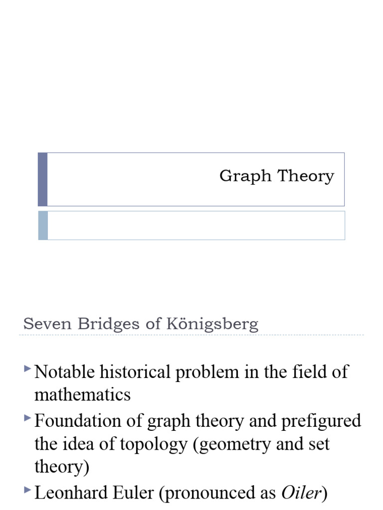 Lesc3 Graphtheory Pdf Vertex Graph Theory Visual Cortex 4445