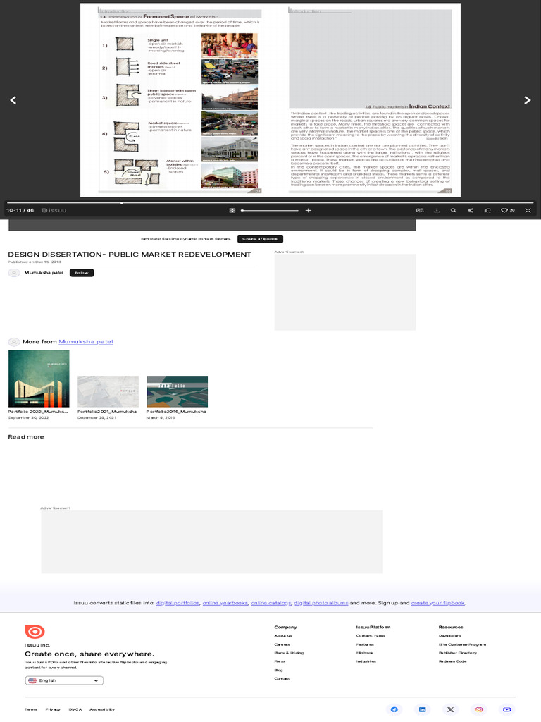 Design Dissertation - Public Market Redevelopment by Mumuksha Patel ...