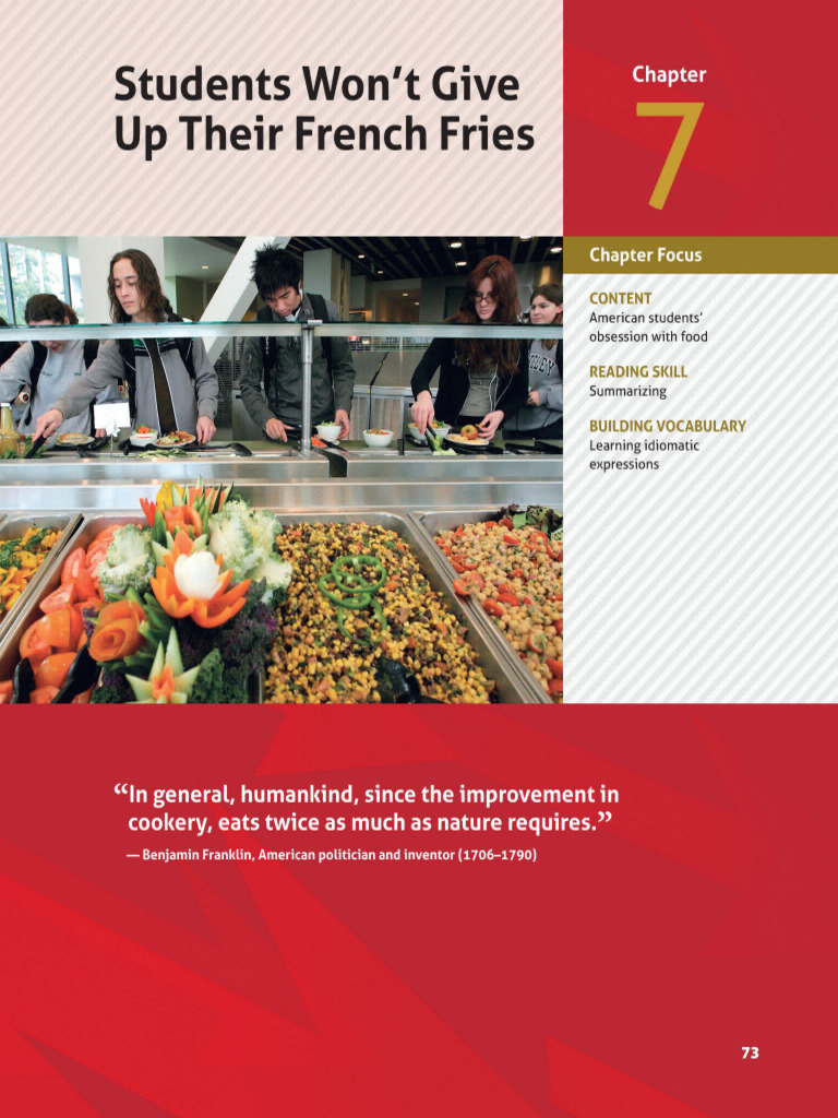 American Students and Food | PDF