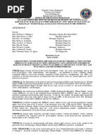 Barangay Resolution BHRAC | PDF | Human Rights | Rule Of Law