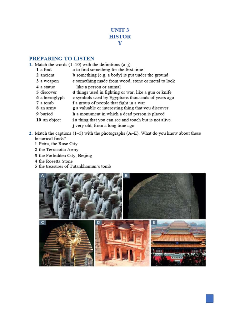 Unit 3 Listening 1 2023 | PDF | Linguistics