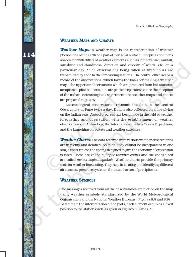 Weather Maps and Charts Guide | PDF | Weather | Contour Line