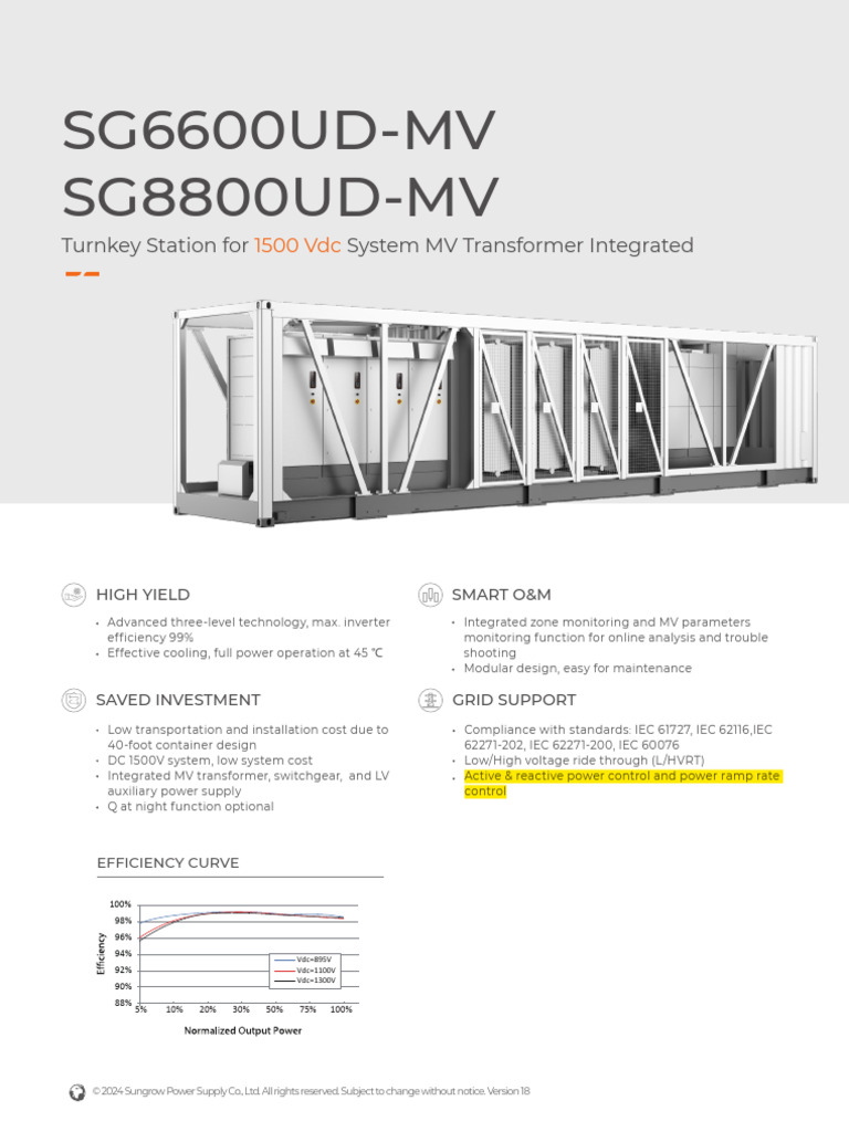 1500V Turnkey MV Transformer Solutions | PDF | Power Inverter | Transformer